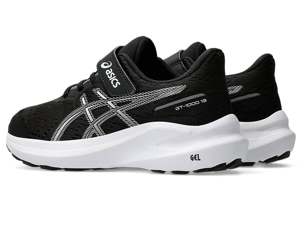Asics KIDS GT-1000 13 PS Black/White – Sesto Shoex